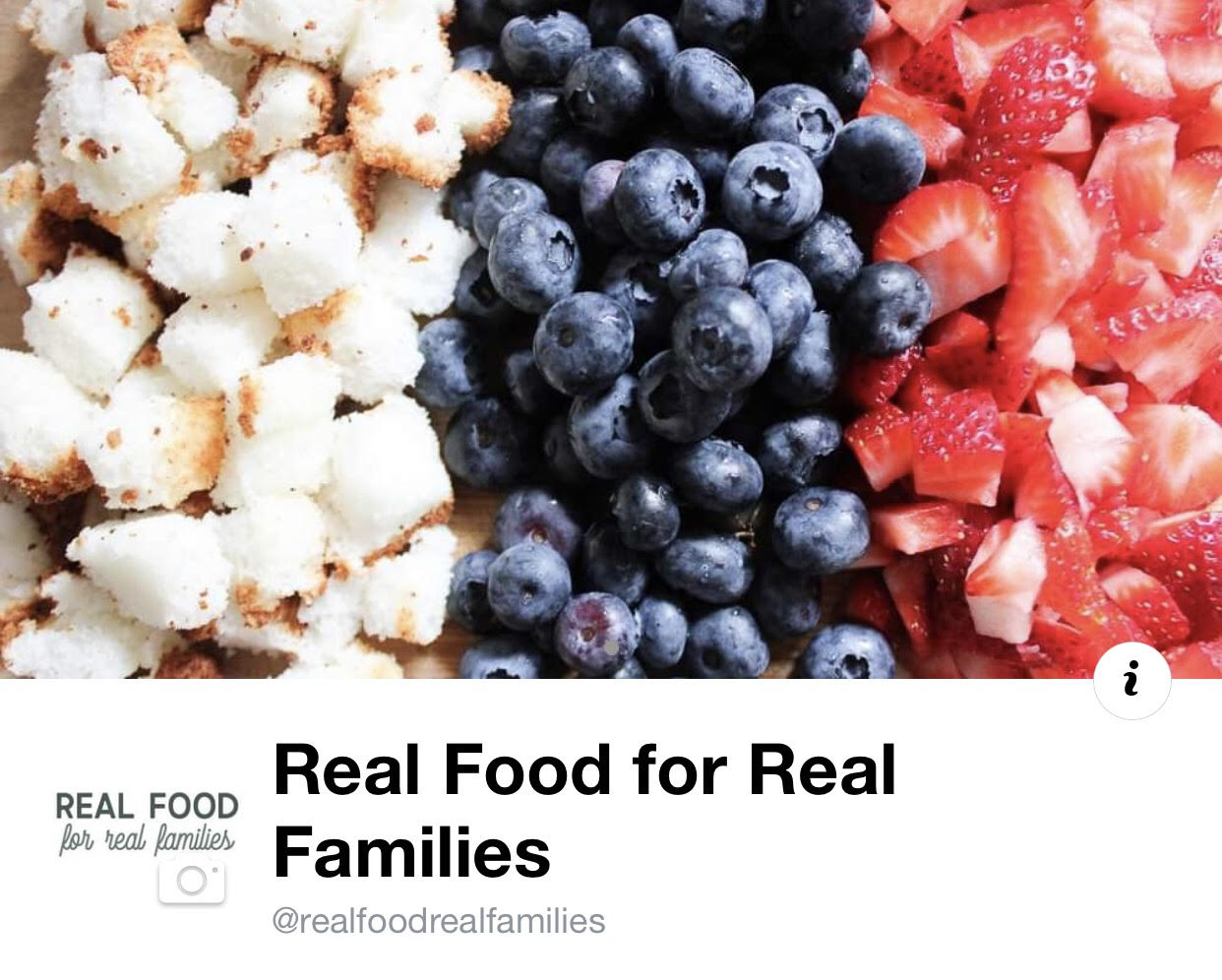 The reason for Real Food for Real Families - Real Food for Real Families