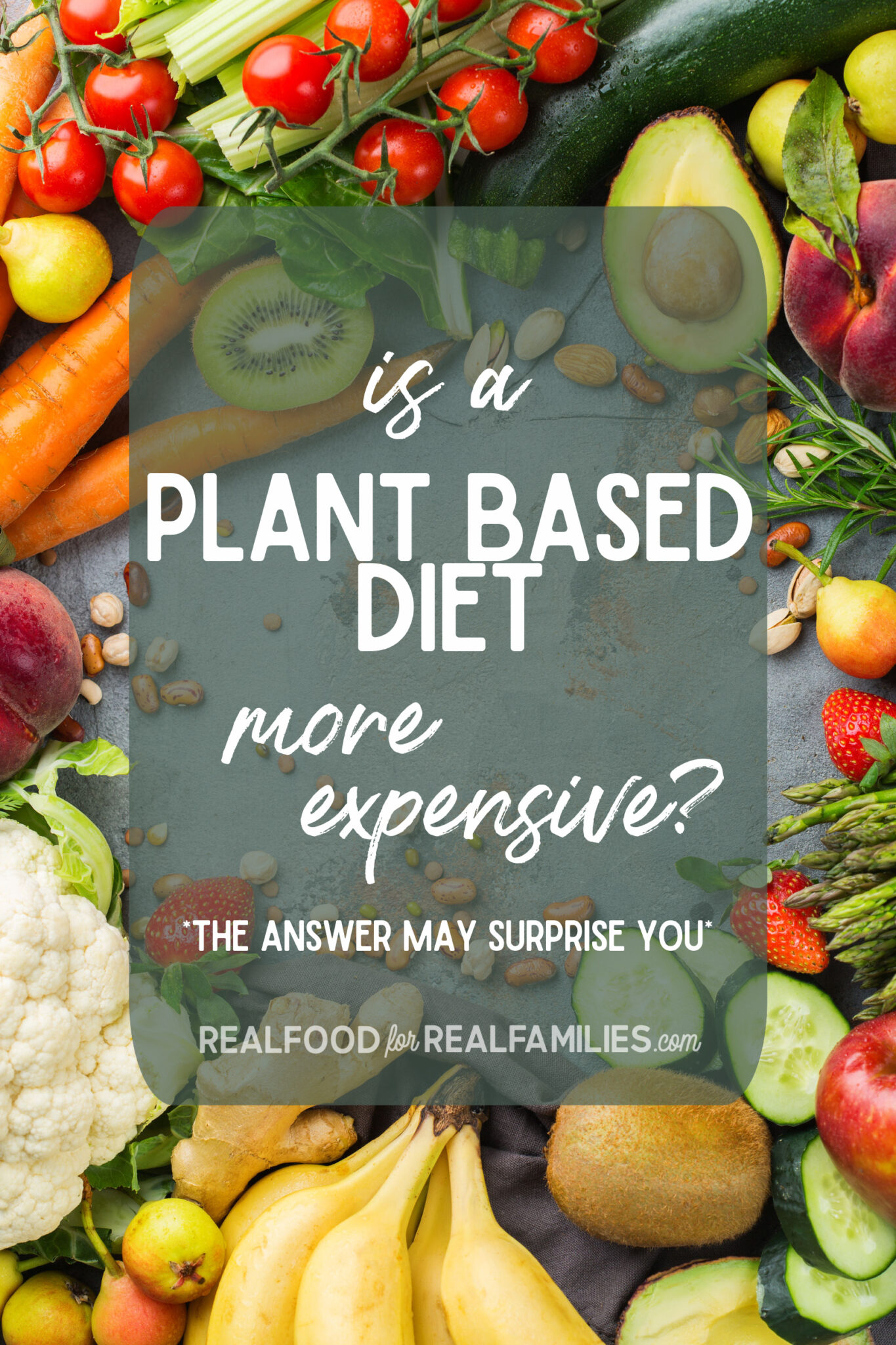 Is it more expensive to eat a plant based diet? - Real Food for Real ...